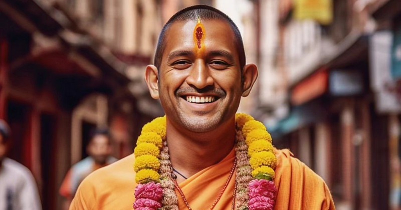 Soldier To Monk: AI Reimagines Captain Cool From Multiverse