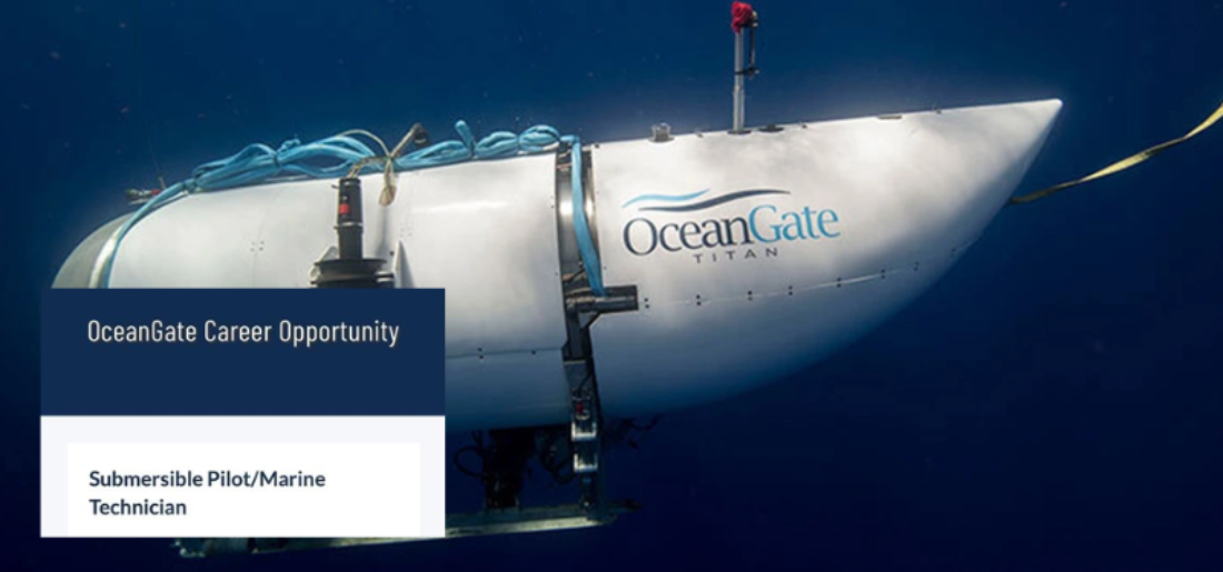 OceanGate Job Ad For Submarine Pilot