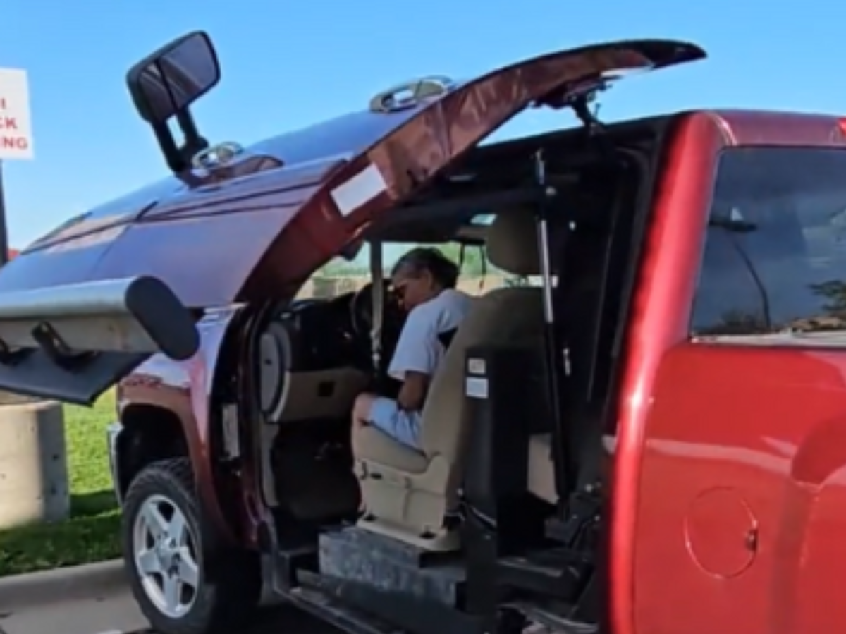 Truck Transformed Into Extravagant Luxury Car