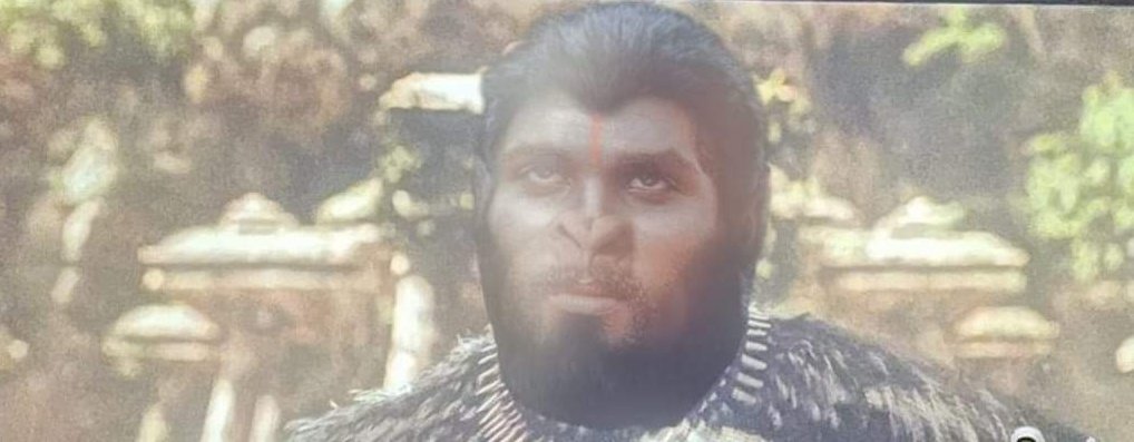 Man Says Eknath Shinde looks like Vanar Sena Character from Adipurush