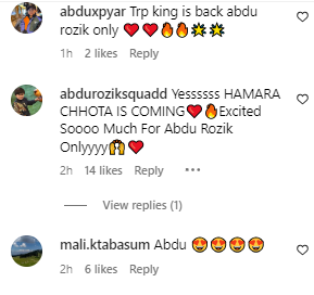 ‘TRP King Is Back’, Fans React As Abdu Rozik Gears Up To Make Wildcard ...