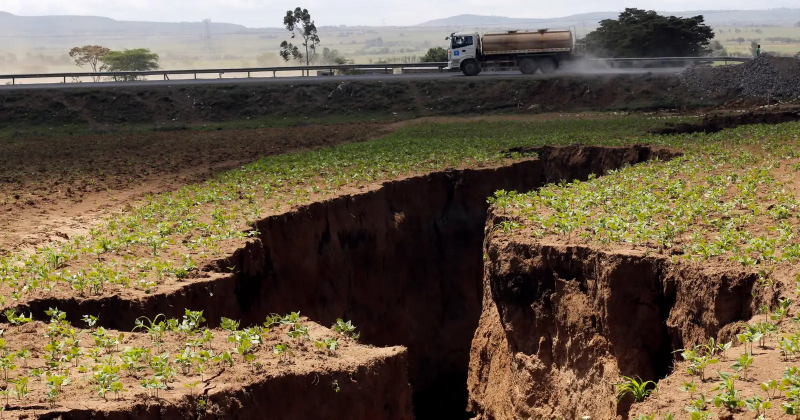 How Africa's Splitting Plates Could Create a New Ocean?