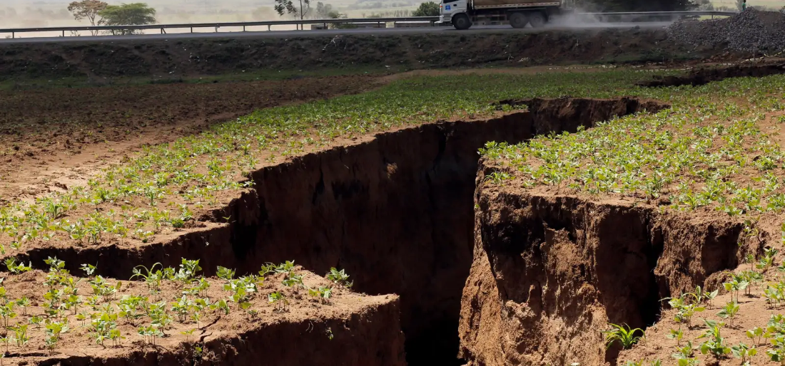 How Africa's Splitting Plates Could Create a New Ocean?