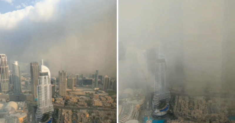 Sandstorm Engulfing Dubai Looks Straight Out Of A Sci-fi Film