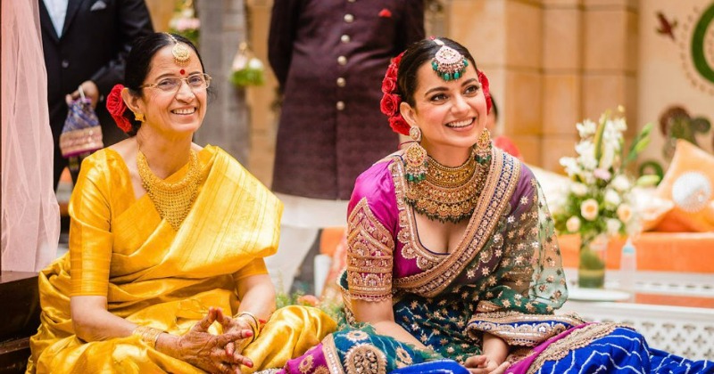 Kangana Ranaut Is The Carbon Copy Of Her Mother Asha Ranaut, See Pics