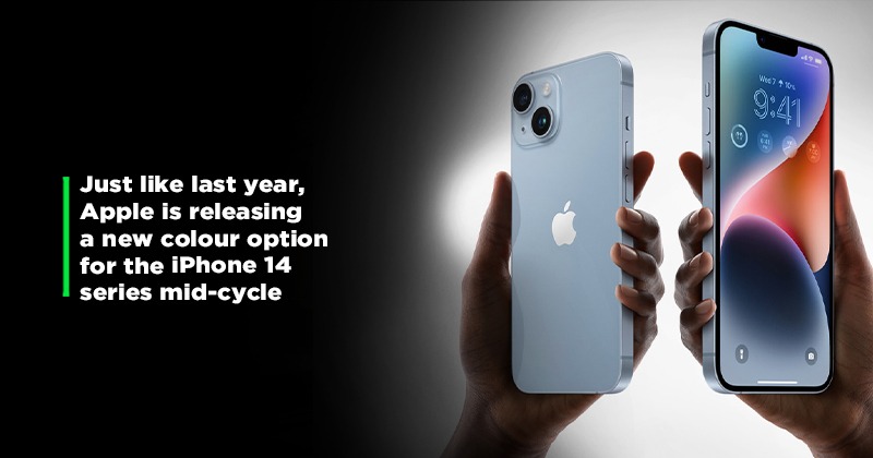 Apple Getting Ready To Announce New Colour Option For iPhone 14 Series