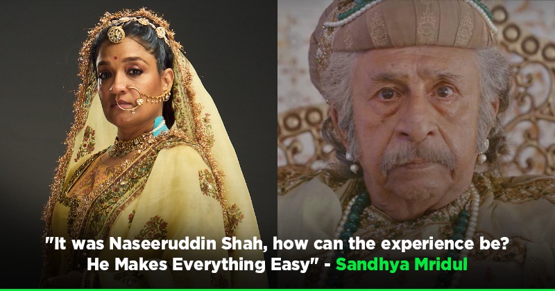 Sandhya Mridul Shares How She Shot Romantic Scenes With Naseeruddin ...