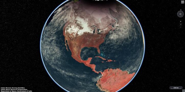 ISRO Shares Breathtaking Mosaic Of Earth From Space, Featuring India In ...