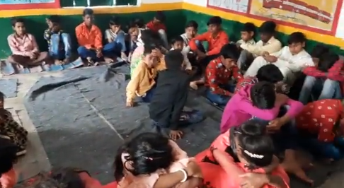 Students Cry As They Bid Goodbye To Teacher