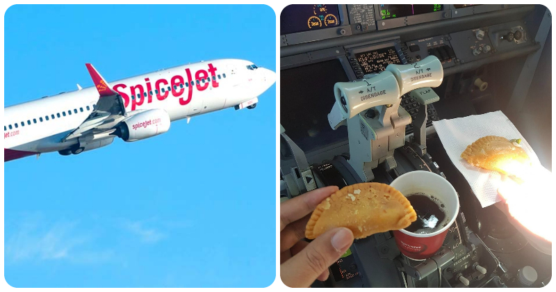 SpiceJet Grounds 2 Pilots For Eating Gujiyas In Cockpit While Flying ...