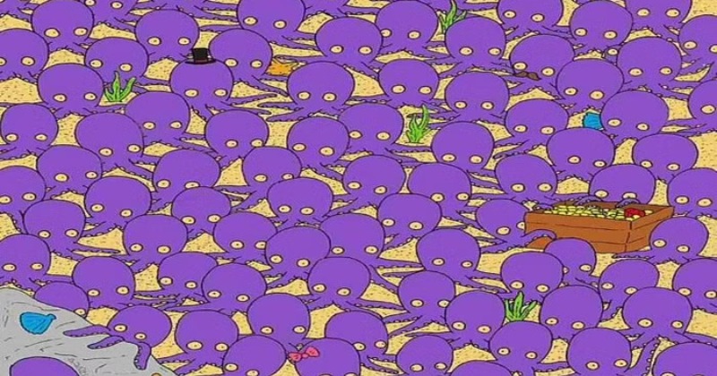 Optical Illusion: Find The Hidden Fish In 7 Seconds