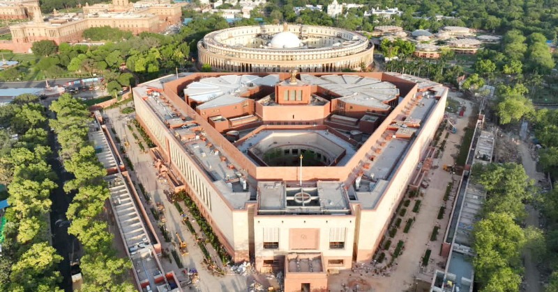 First Look At India's New Parliament Building