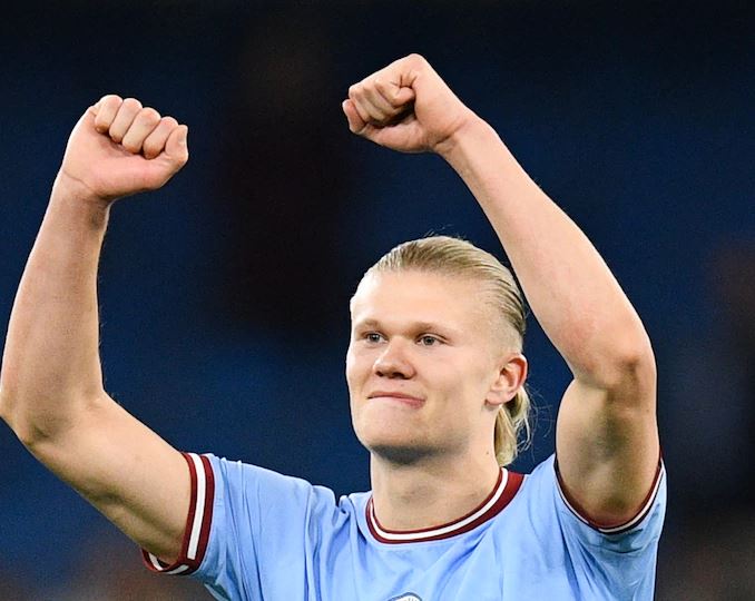 Manchester City's Erling Haaland Wins Premier League Player And Young ...