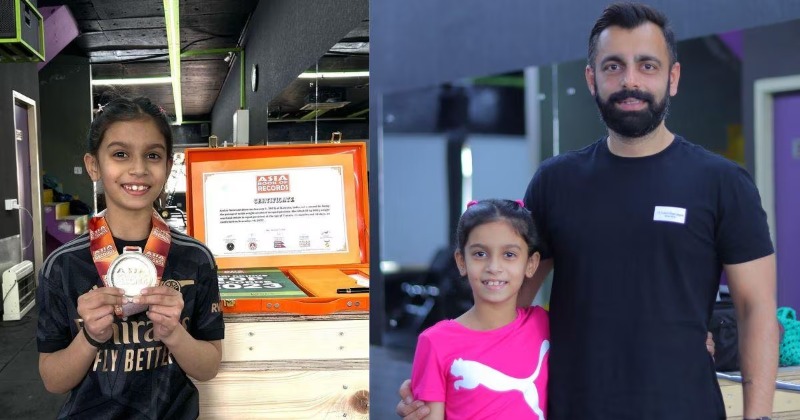 India’s ‘Youngest Deadlifter’: Meet Arshia Goswami, The 8-Year-Old Girl Who Can Lift 60kg Like A Pro