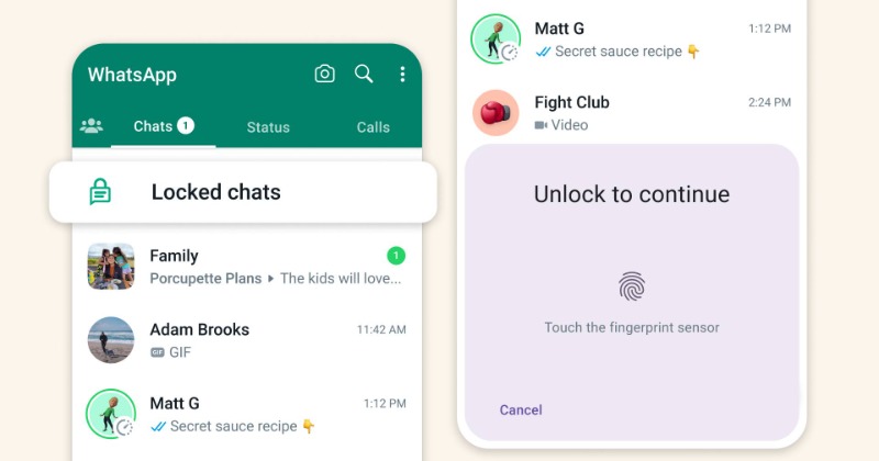 New 'Chat Lock' Feature On WhatsApp Keeps Certain Conversations Hidden