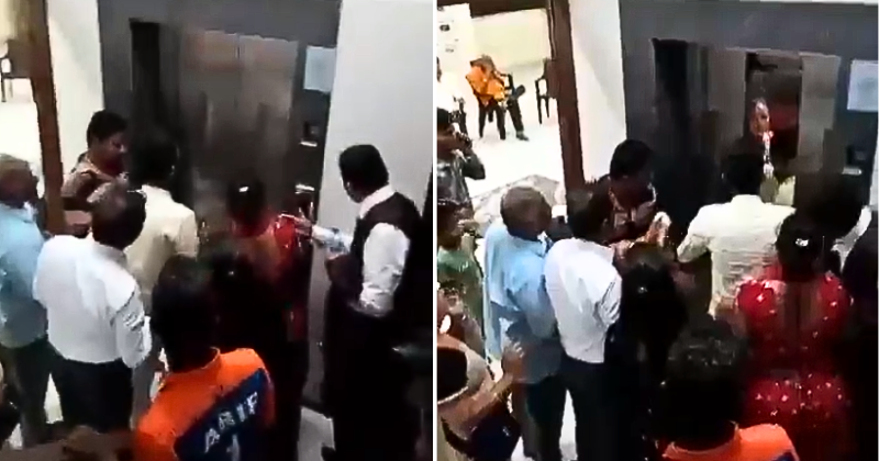 Bride Gets Stuck Inside Lift For 30 Minutes