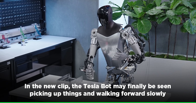 Tesla Bot Takes Its First Steps: New Video Shows Progress, But ...