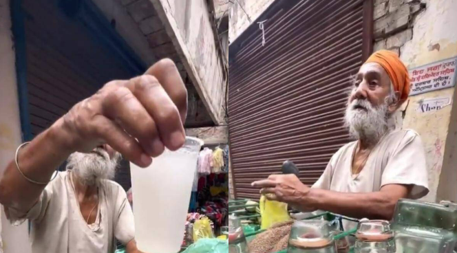 78-Year-Old Man Selling Lemon Soda Near Amritsar’s Golden Temple Leaves Netizens Heart-Broken