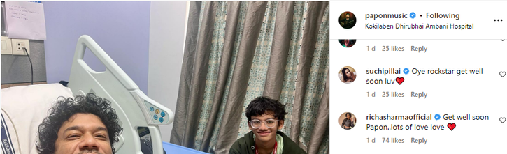 Papon's Teen Son Turns 'Night Attendant' For Him In Hospital, Singer ...