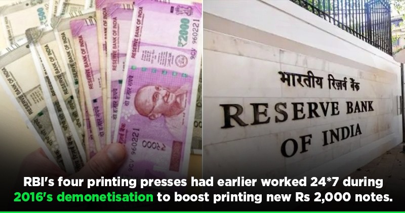 RBI Pushing Printing Presses To Work 24/7 To Print ₹500 Notes To ...