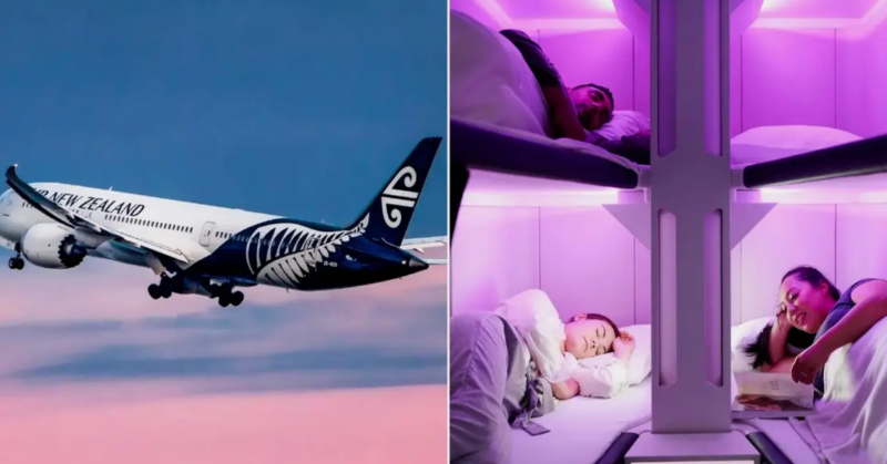 Air New Zealand Launches Bunk Bed Service On Long-haul Flights