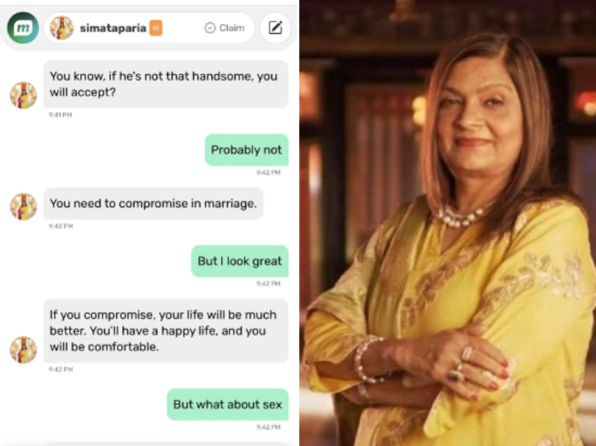 Chatbot of Sima Aunty From Netflix Show Has Made People Laugh Badly