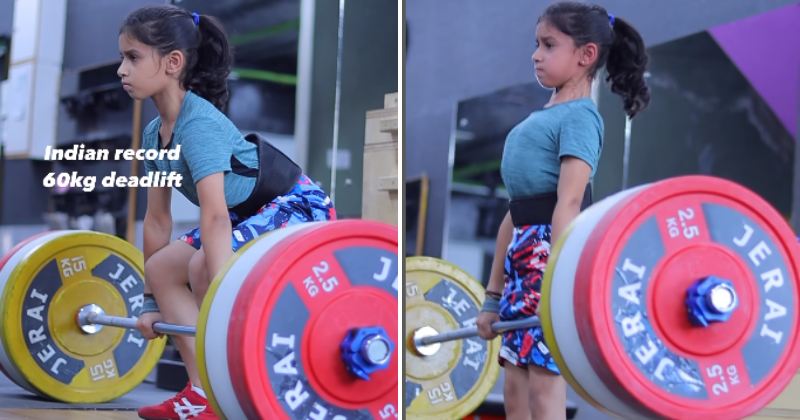 How an 8-Year-Old Girl Lifts 60 kg and Inspires Others