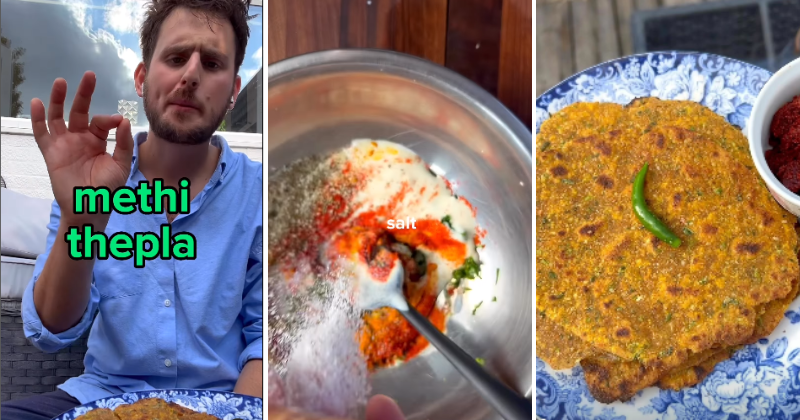 This Viral Video Shows How to Make the Perfect Methi Theplas by This UK ...