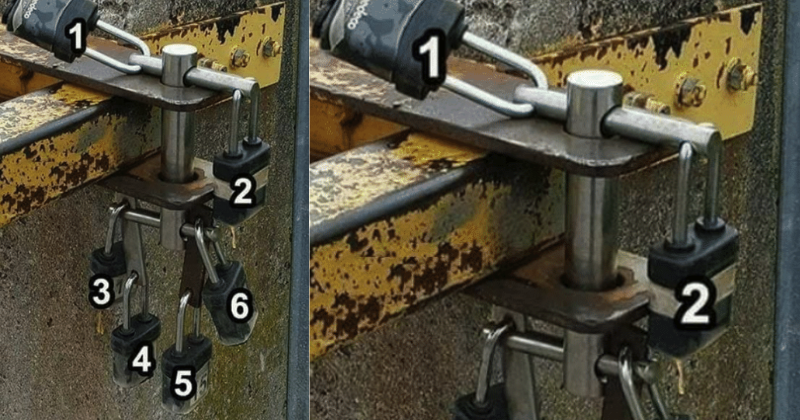 Solve This Lock Puzzle In 10 Seconds Or Less