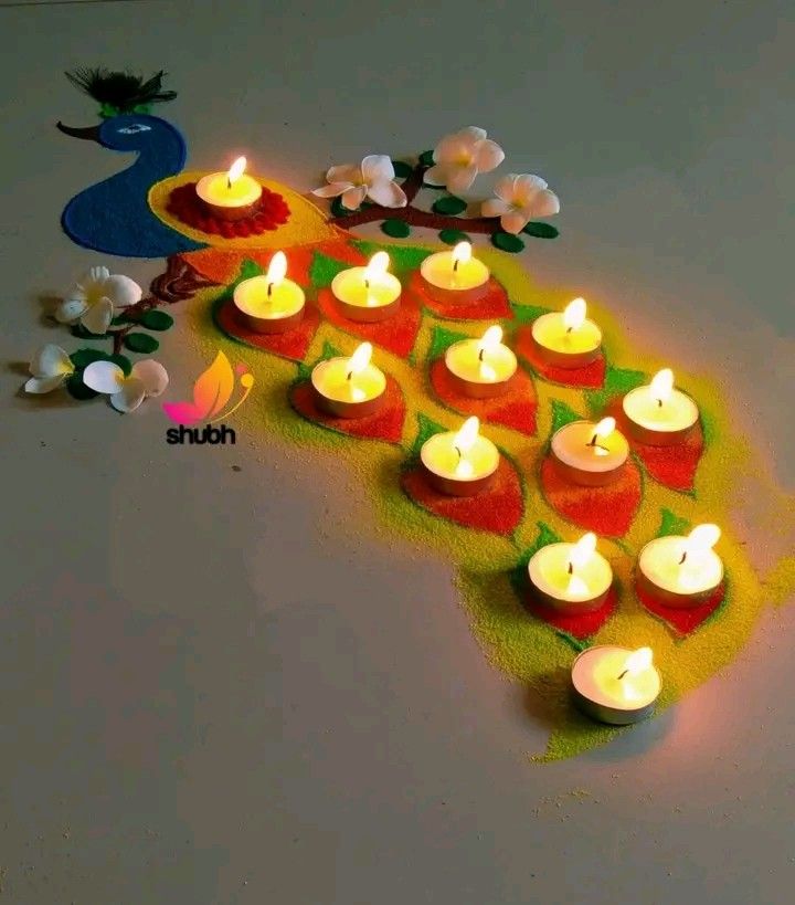 21+ Easy Rangoli Designs For Diwali 2023