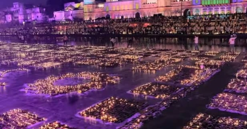 Ayodhya's Grand 'Deepotsav': Ram Temple Shines In Diwali Splendor