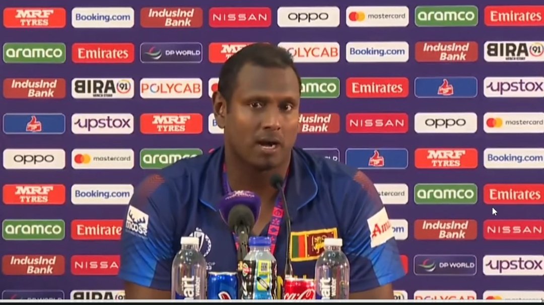 Angelo Mathews Joins Cricketers Who Got Dismissed In Most Bizarre Ways