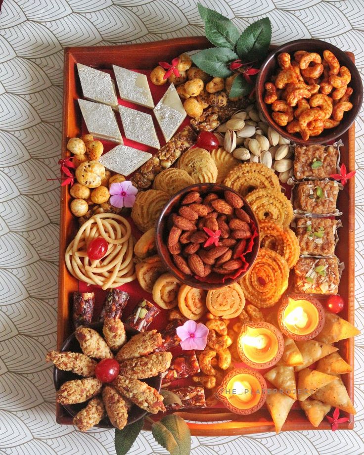 13 Indian Snacks You Can Add To Your Diwali Charcuterie Board