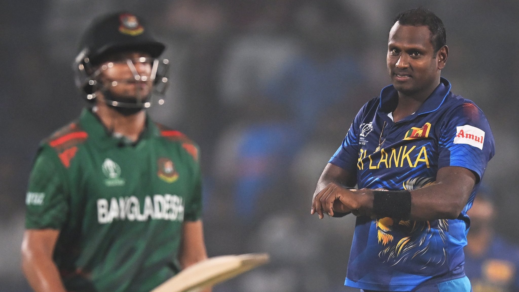 Angelo Mathews Joins Cricketers Who Got Dismissed In Most Bizarre Ways
