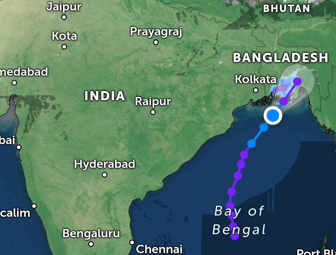 Cyclone Midhili In Bay Of Bengal: All You Need To Know