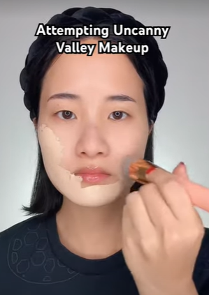 What Is The Viral Uncanny Valley Makeup Trend And Why Does It Creep ...