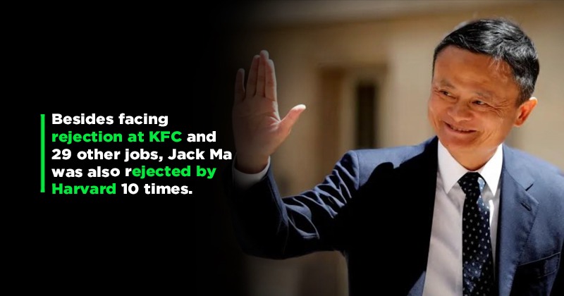 What Jack Ma Learnt From Getting Rejected From 30 Jobs After College
