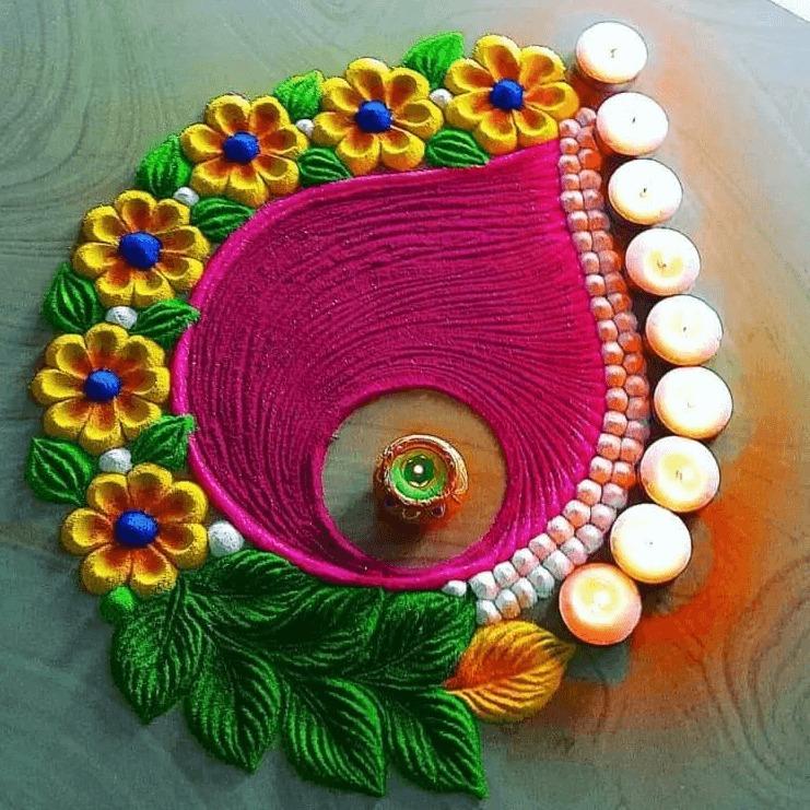 Diwali 2023: 30+ Easy, Unique And Simple Rangoli Designs