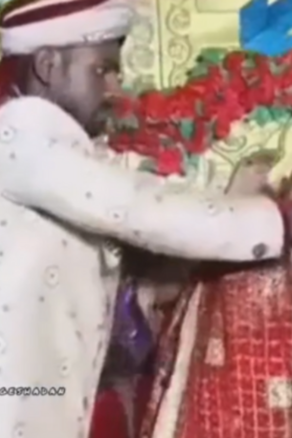Bride And Groom's Brawl During Wedding Ceremony