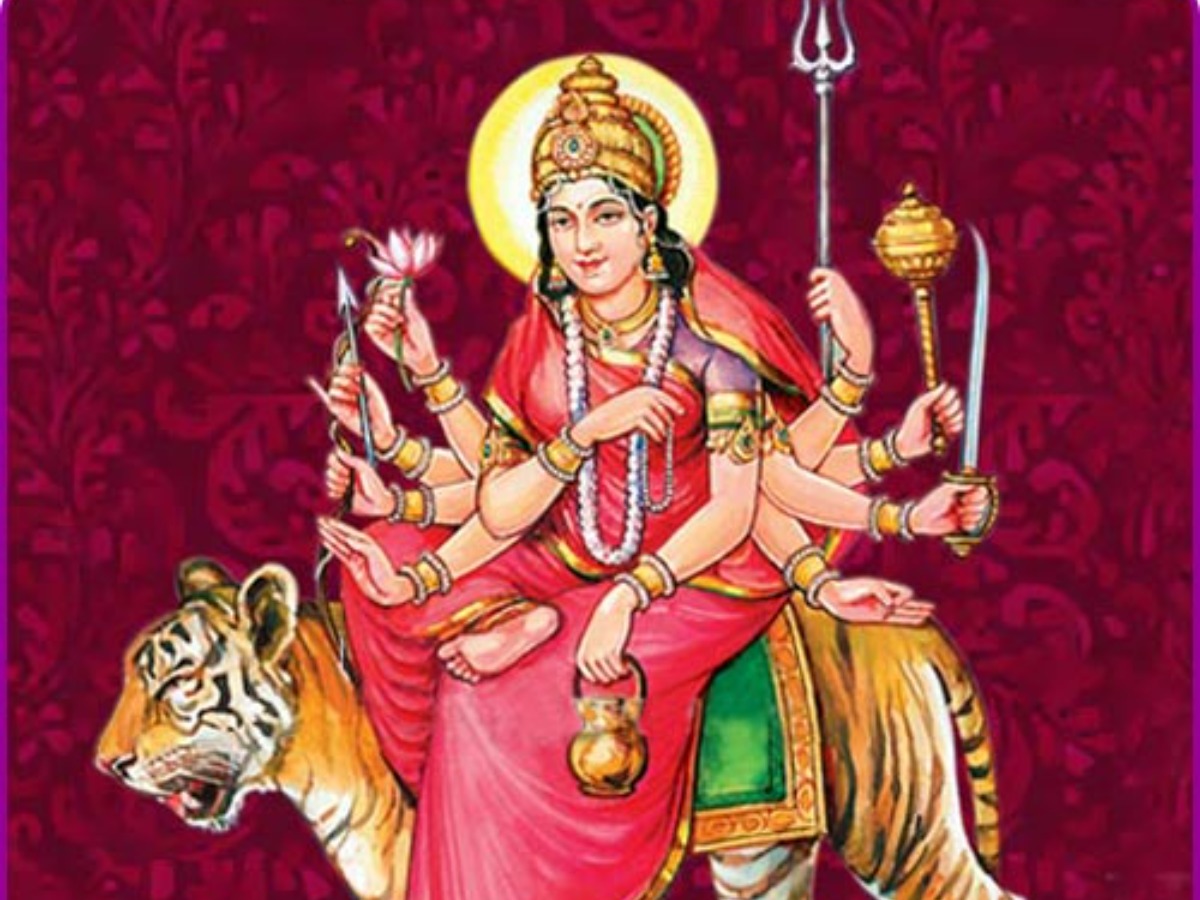 3rd Day Of Shardiya Navratri Maa Chandraghanta Puja In Hindi: नवरात्रि ...
