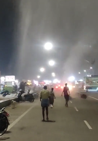 Chennai: 'Dust Devil' Storm At Marina Beach Shocks Locals