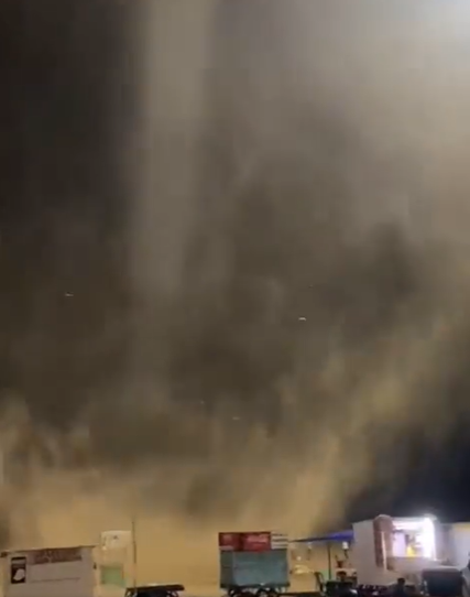 Chennai: 'Dust Devil' Storm At Marina Beach Shocks Locals