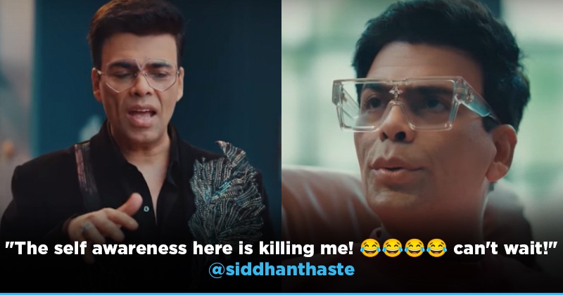 ‘giving Us Drama Watch Karan Johar Troll Himself As He Announces