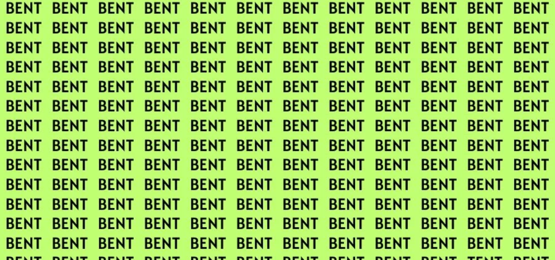 Optical Illusion: Find The Hidden Word In 9 Seconds