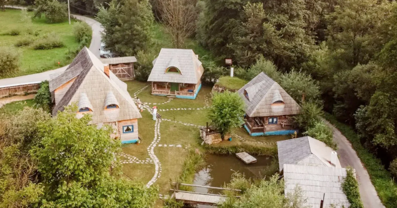Buy A Romanian Village With Houses, Pavilion, Zip Line For £650,000