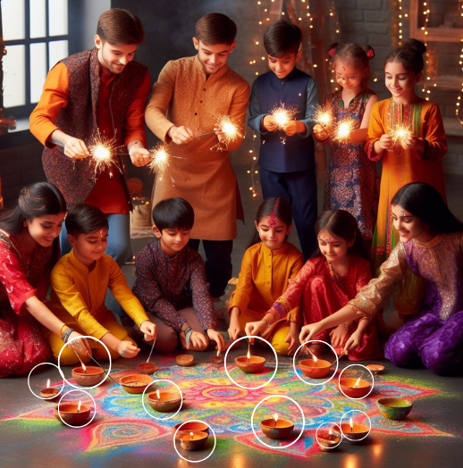 This Diwali Let's Find Some Diya's In This Trending Optical Illusion Image