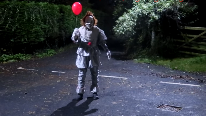 A Stalker Scottish Clown Dares The Police To Catch Them After Locals ...