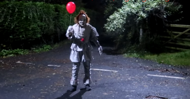 A Stalker Scottish Clown Dares The Police To Catch Them After Locals ...