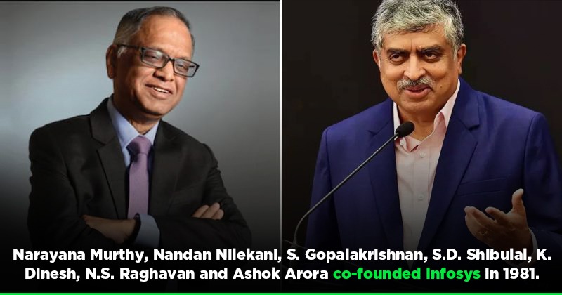 Not Just Narayana Murthy, Here's The Untold Story Of Infosys' Six Other ...