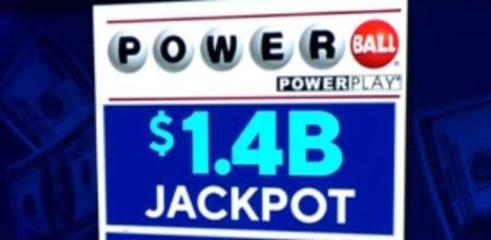 $1.4 Billion Is Now The Jackpot For The 33rd Straight Powerball Drawing